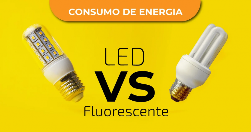 Consumo de energia fluorescente vs LED? NetScreen LED Technology